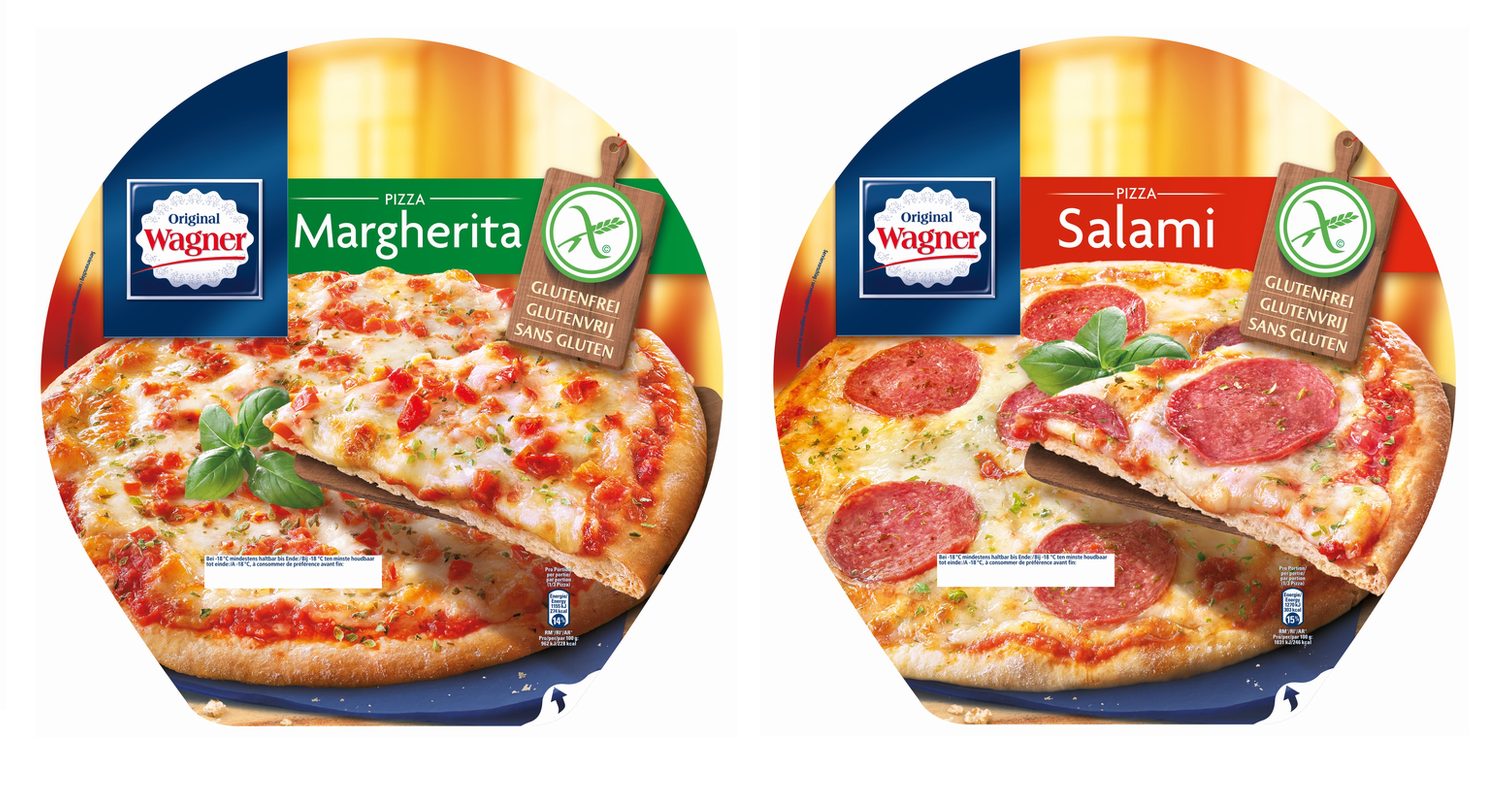 Neu in der Tiefkühlabteilung: Original Wagner Pizza - Glutenfrei ...