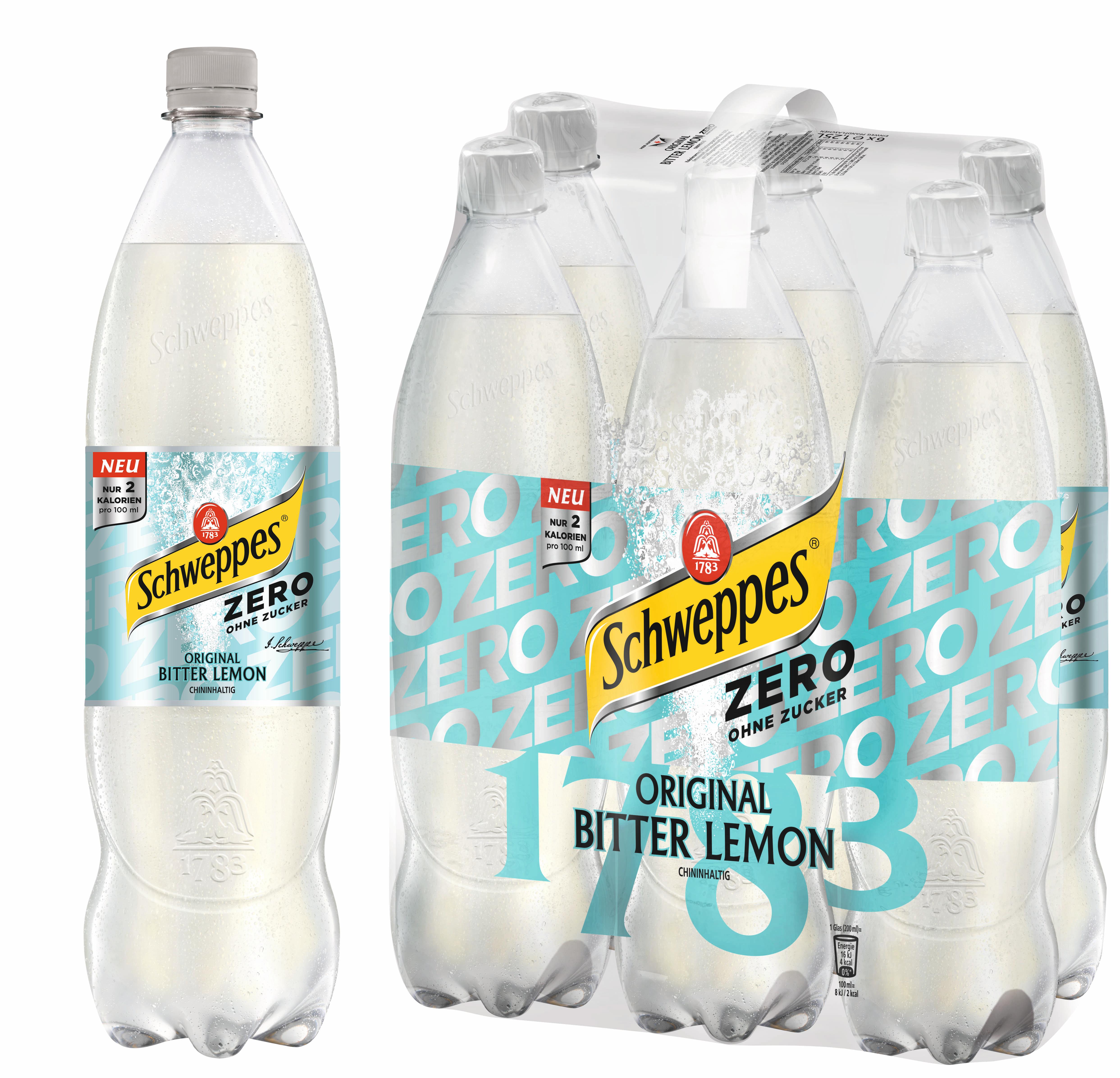 Schweppes jetzt auch ganz ohne: Das Original mit zwei neuen Zero Sorten ...