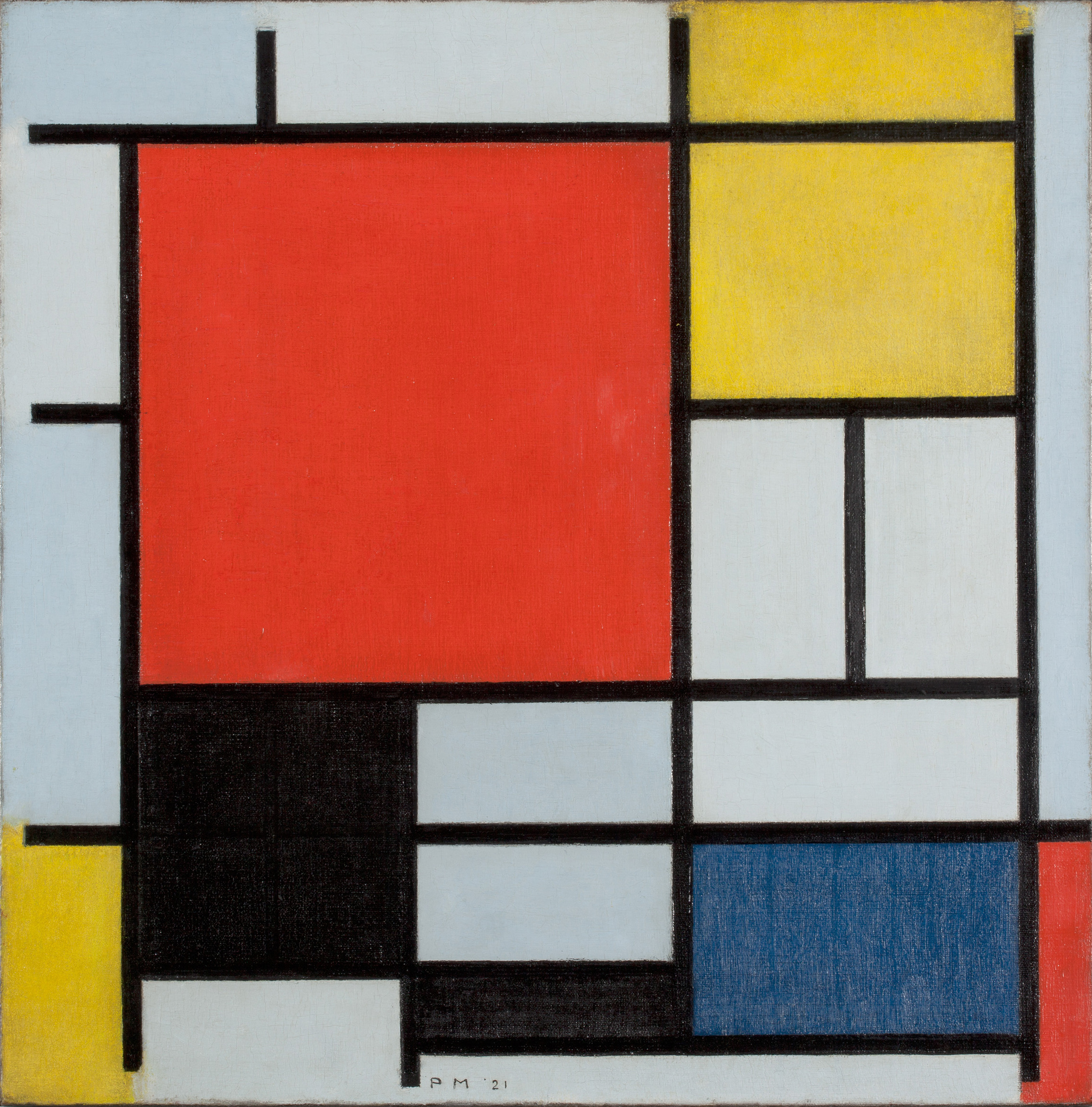 Der vergessene Mondrian / Museum Wiesbaden zeigt erste Mondrian ...
