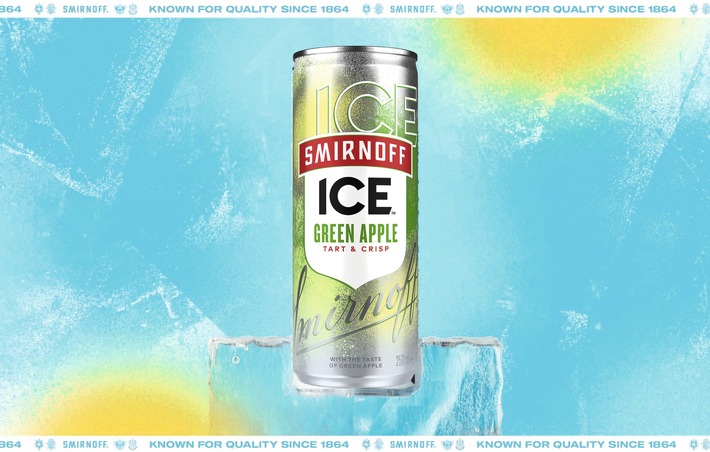 DIAGEO PM: NEU! SMIRNOFF ICE GREEN APPLE | Presseportal
