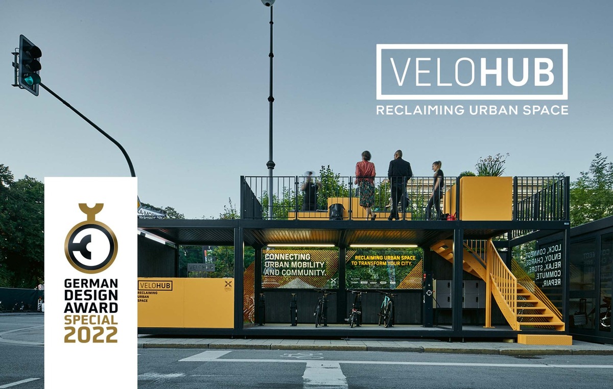 VeloHUB gewinnt German Design Award | Presseportal
