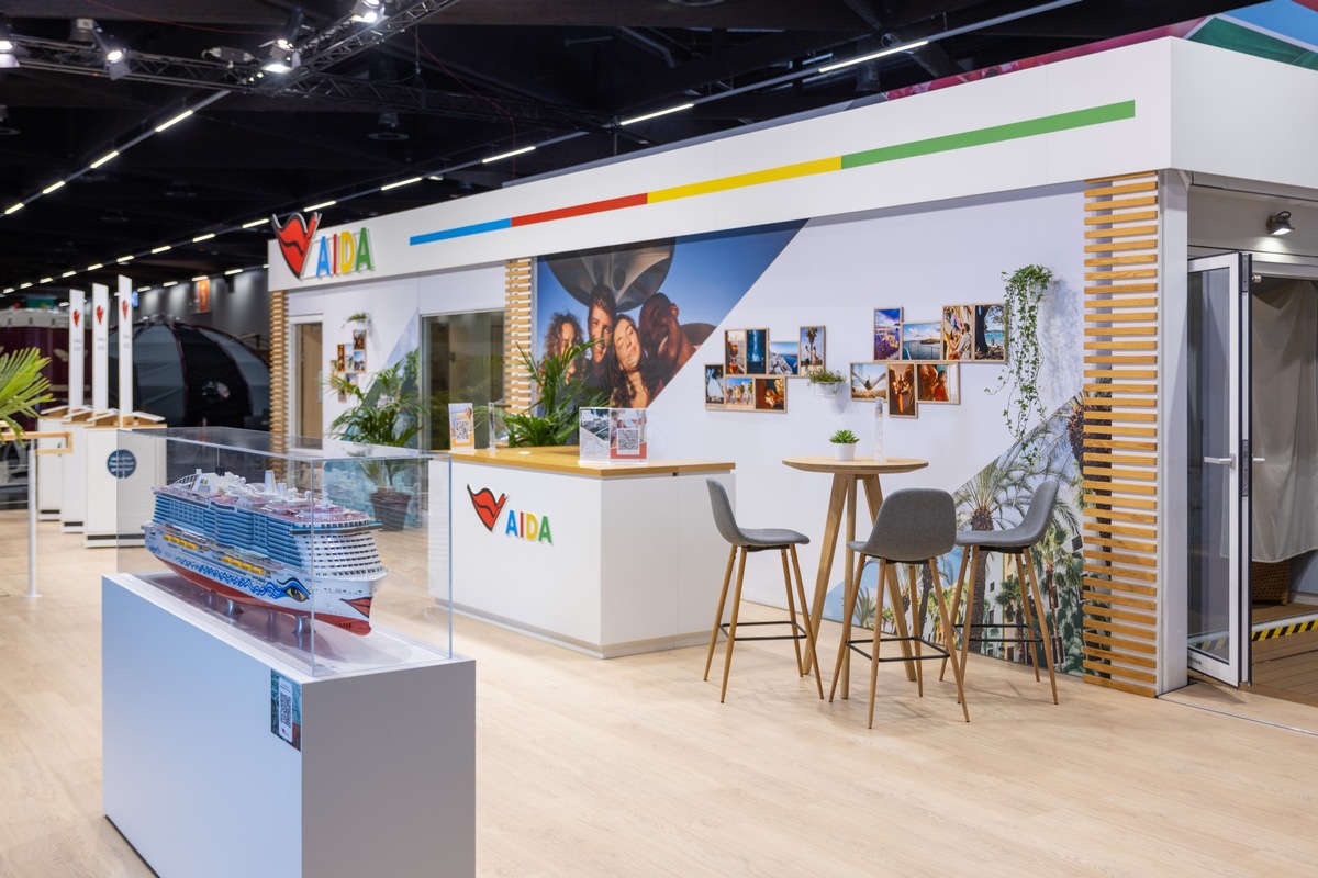 AIDA Pressemeldung: AIDA Cruises präsentiert neues Messekonzept auf den ...